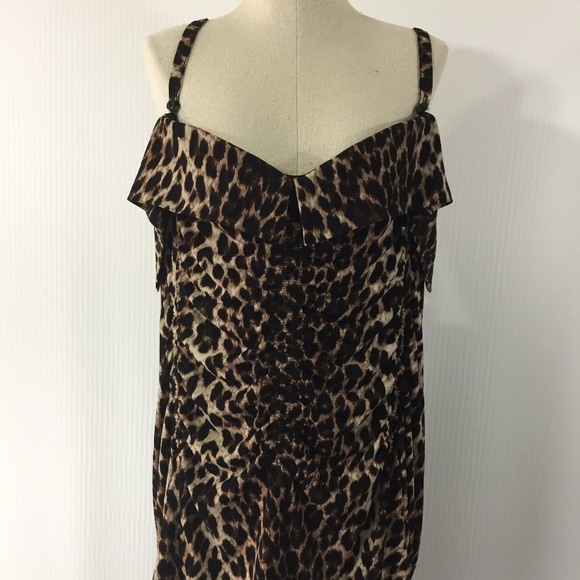 torrid | Tops | Torrid Animal Print Spaghetti Straps Blouse | Poshmark